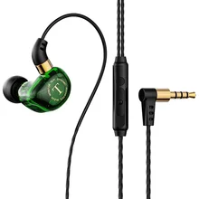 Dynamic Wired Earphones HIFI Heavy Bass Music Headset Earbuds 3.5MM In ...