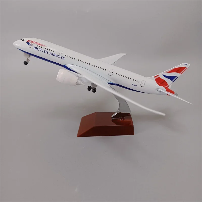 20cm Alloy Metal British Airways Boeing 787 B787 Airlines Airplane ...