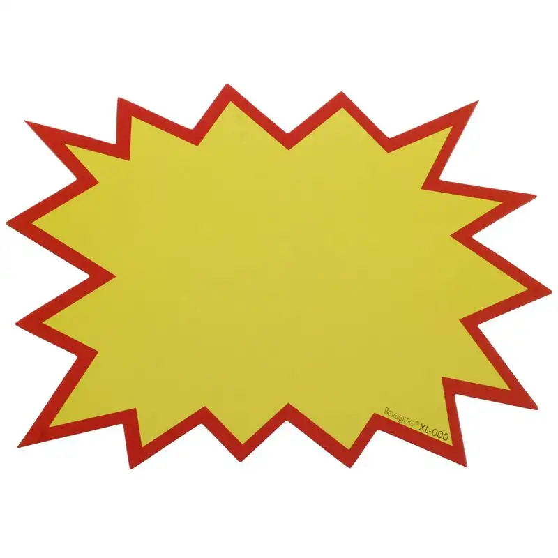 Eye-Catching Tiktok Pop Price Tags For Supermarket Promotions, 10 Pcs.