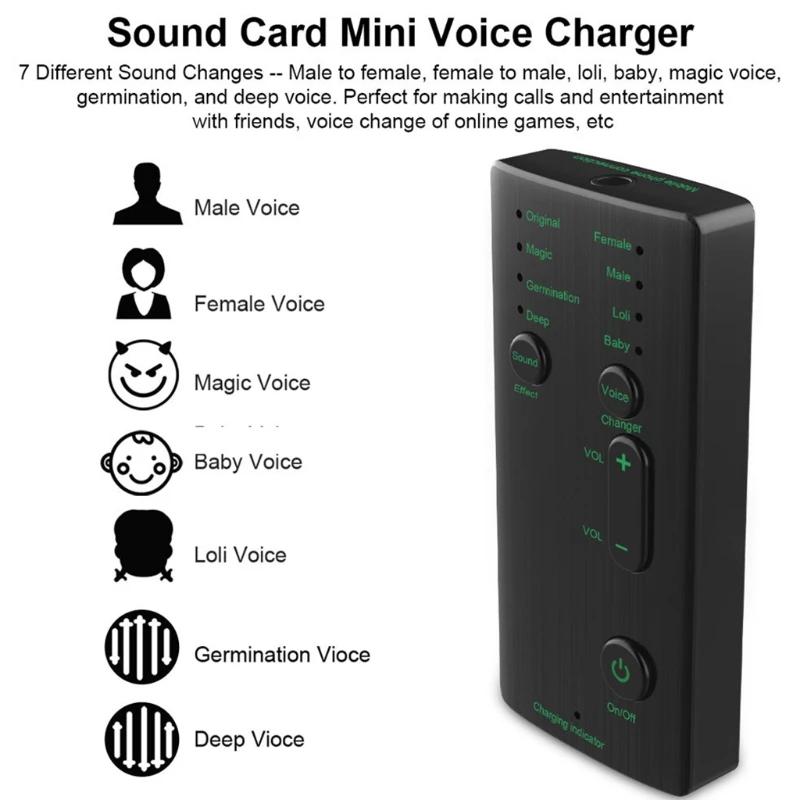 Voice Changer 7 Sounds | AliExpress