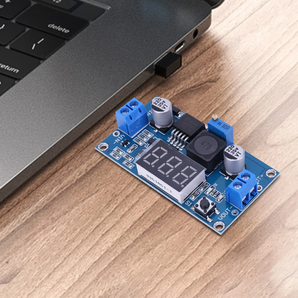 LM2596 POWER SUPPLY Module Variable Volt Regulator With Display Input ...