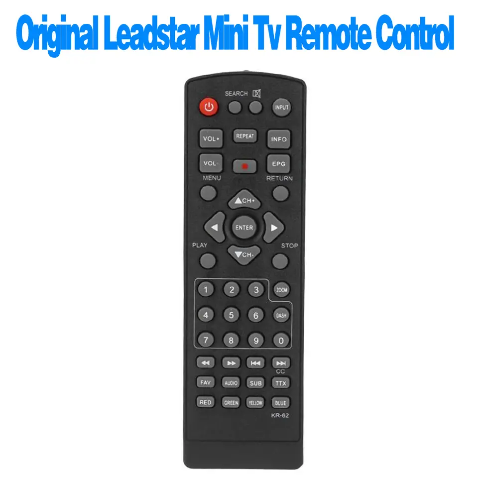 Mini Tv Remote Control, Sleek Design, Easy To Use, Led Indicators.