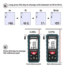 Mileseey Laser Rangefinder X5 лазерная рулетка Laser finder Digital ...