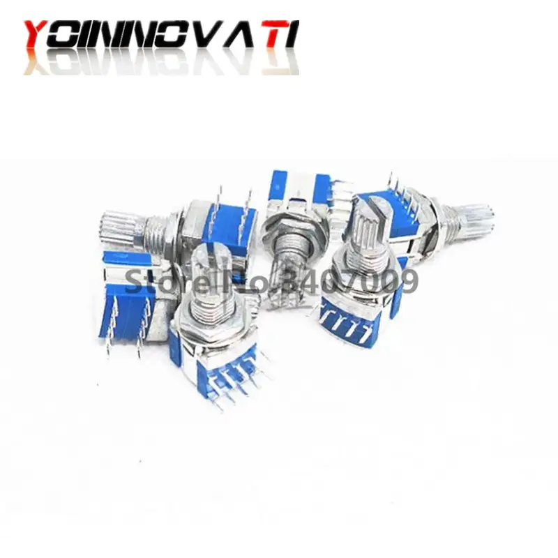 10PCS RS1010 Band Switch Rotary Switch Gear Change Switch 1 Pole 2 ...