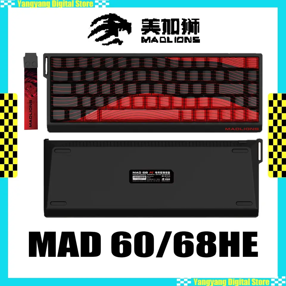 High-Speed 8K Trigger, Magnetic Switches, Madcatz 60/68He Gaming ...