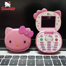 Cute Hello Kitty Flip Phone Toy For Kids, Perfect Birthday Gift.