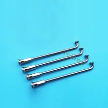 9G Motorcycle Spokes Diameter 3.5 mm Sliver J-bend 304 Stainless Steel ...