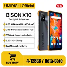 Ultra-Rugged Umidigi Bison X10 With 20Mp Triple Cam & Ip68/Ip69K ...