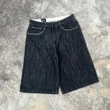 Y2K Street Fashion New Loose Big Boy Shorts Wing Pattern Printing men's ...