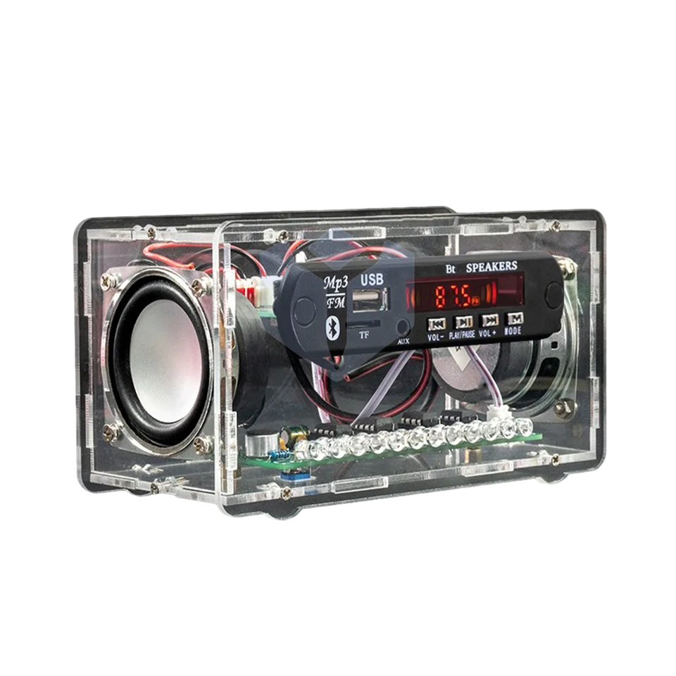 RX5808 FM Radio 5725~5865MHz Bluetooth Audio DIY Kit with LED Pickup ...