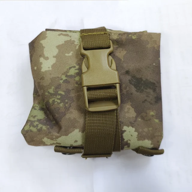Tactical Molle Folding Dump Drop Magazine Pouch Airsoft Paintball ...
