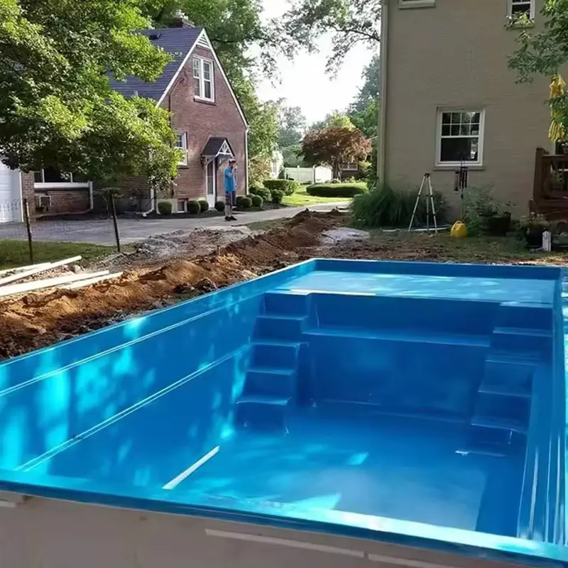 Custom Fiberpool Molds, Large In-Ground Pool Parts, Best Price On ...
