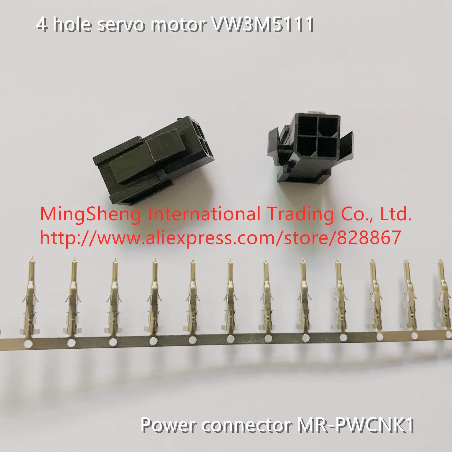 Original 100% ใหม่ 4 รู servo มอเตอร์ VW3M5111 power connector MR ...
