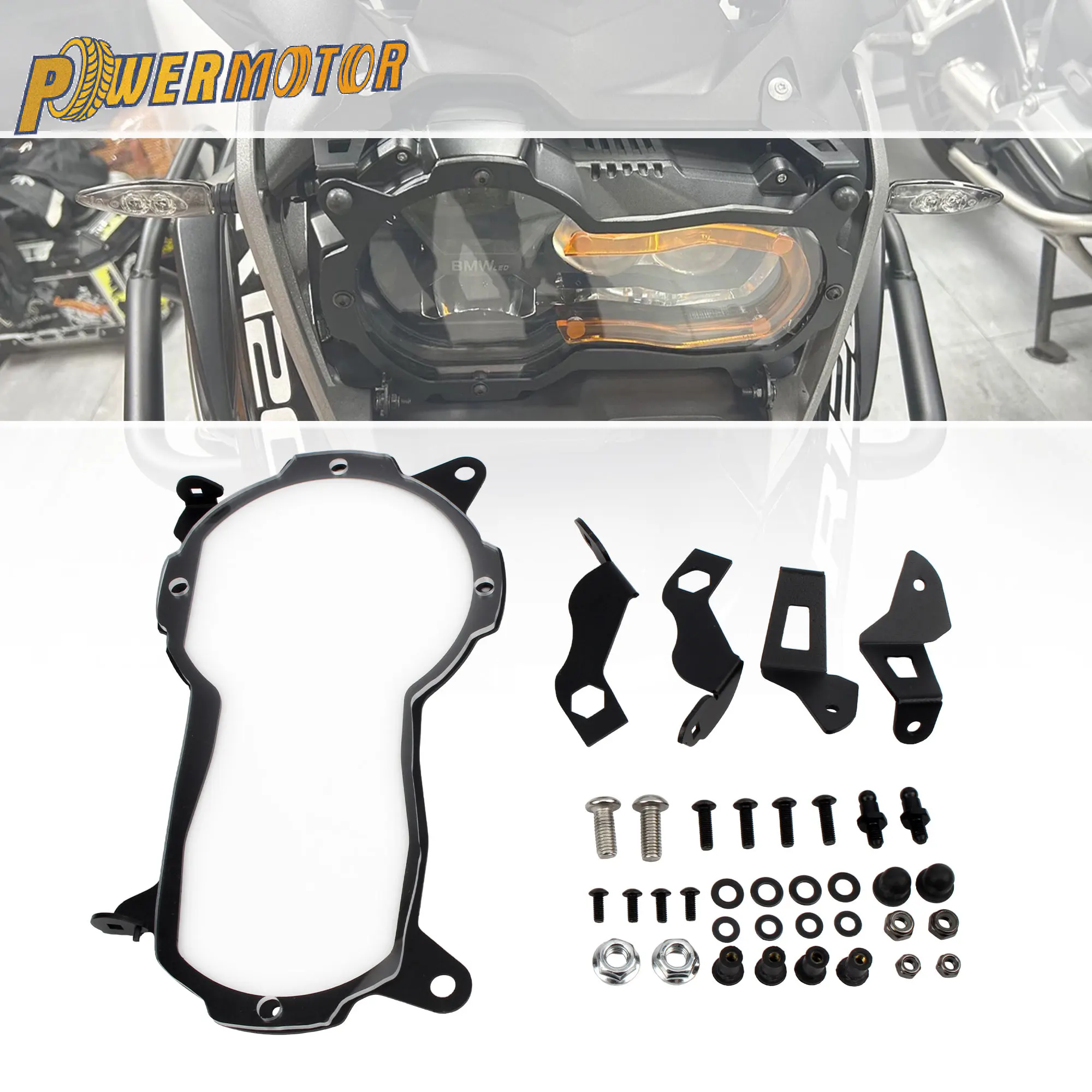 For BMW Motorcycle Headlight Guard Head Light Protector Cover For ...