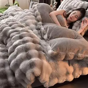 Fur bed sheets store