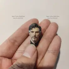 1/12 Doctor Strange Mini Delicate Head Sculpt Wine Red Cloak Stephen ...