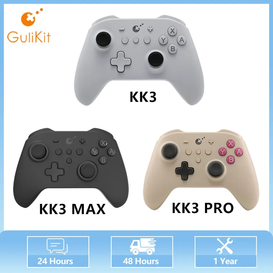 Controlador Wireless Gulikit Kk3 Max Para Nintendo Switch Y Android.