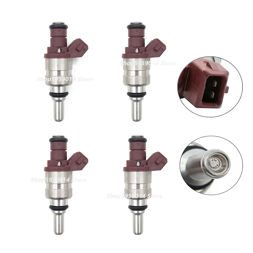 4PC Fuel Injector nozzle for Mercedes-Benz W203 CL203 S203 C209 W211 ...