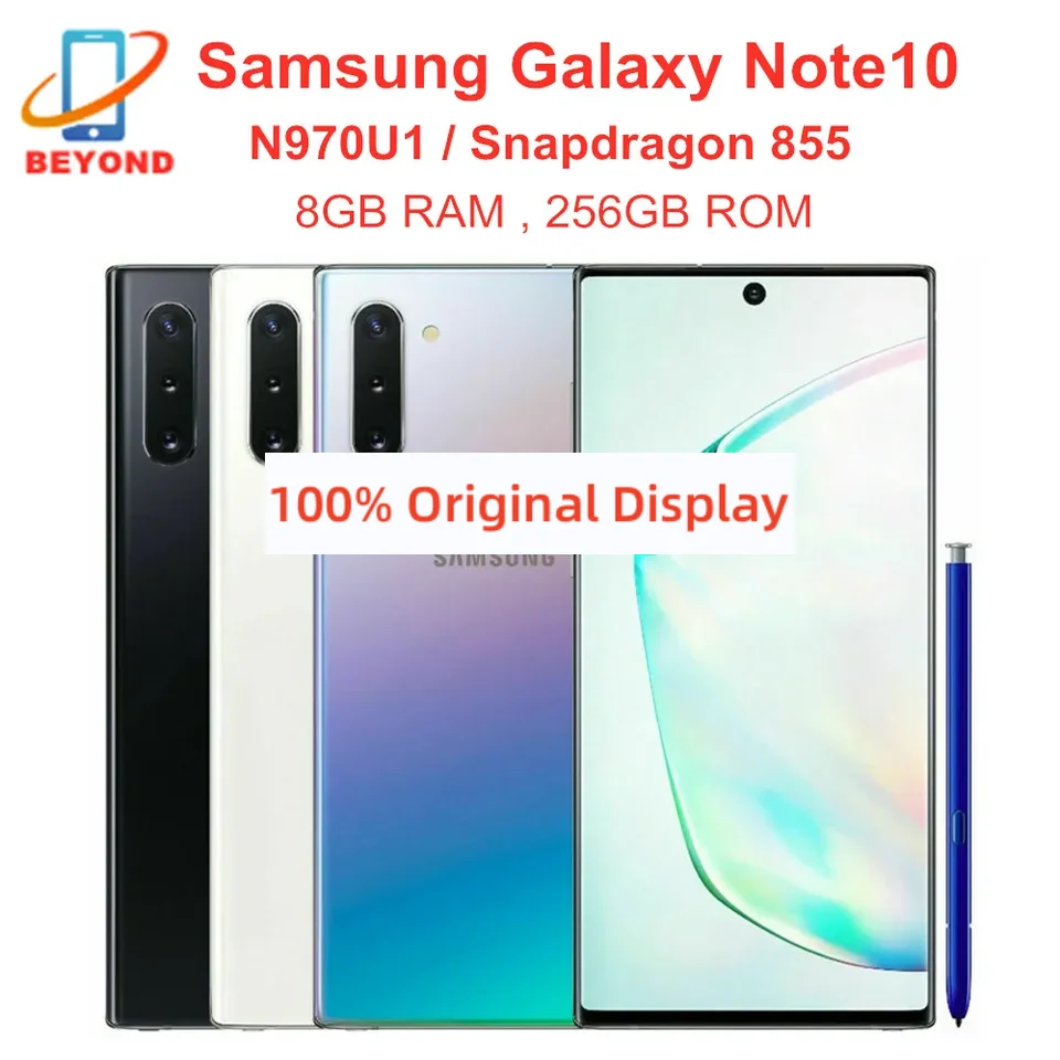 Unmissable Samsung Galaxy Note10, 256Gb, 8Gb Ram, Amoled, 4G, Only On Aliexpress!