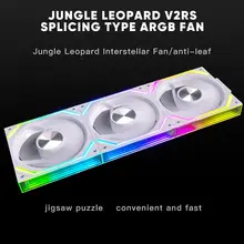 Jungle Leopard V2Rs 120Mm Argb Case Fan, 12V, 5V Splicing