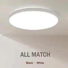 Modern 30W Led Ceiling Light, 220V, Round Design, Perfect For Living ...