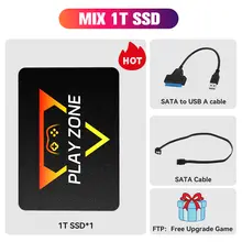 Retro Gaming SSD for Switch/PS5/Xbox/PS4/PS3/PS2/WIIU 80+Emulators ...