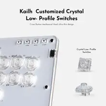 Sparkle Your Setup With Haute42 Cosmox Crystal Low Profile Switches!