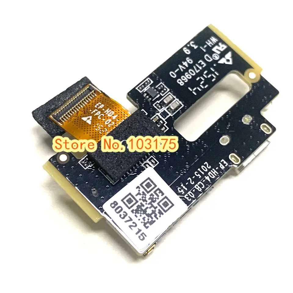 Original Gopro Hero Memory Card Reader Micro Sd Slot Pcb Body Part
