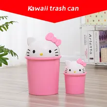 Adorable Hello Kitty Trash Can For Your Kawaii Home!