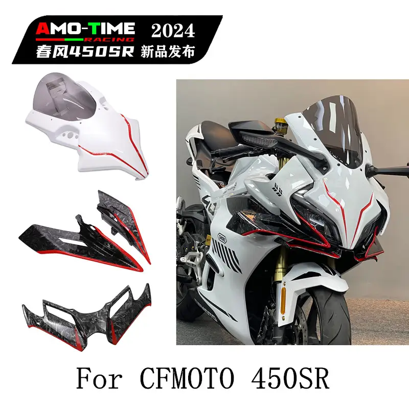 Cfmoto 450Sr Full Fairing Kits - Modified Sports Windshield, High ...