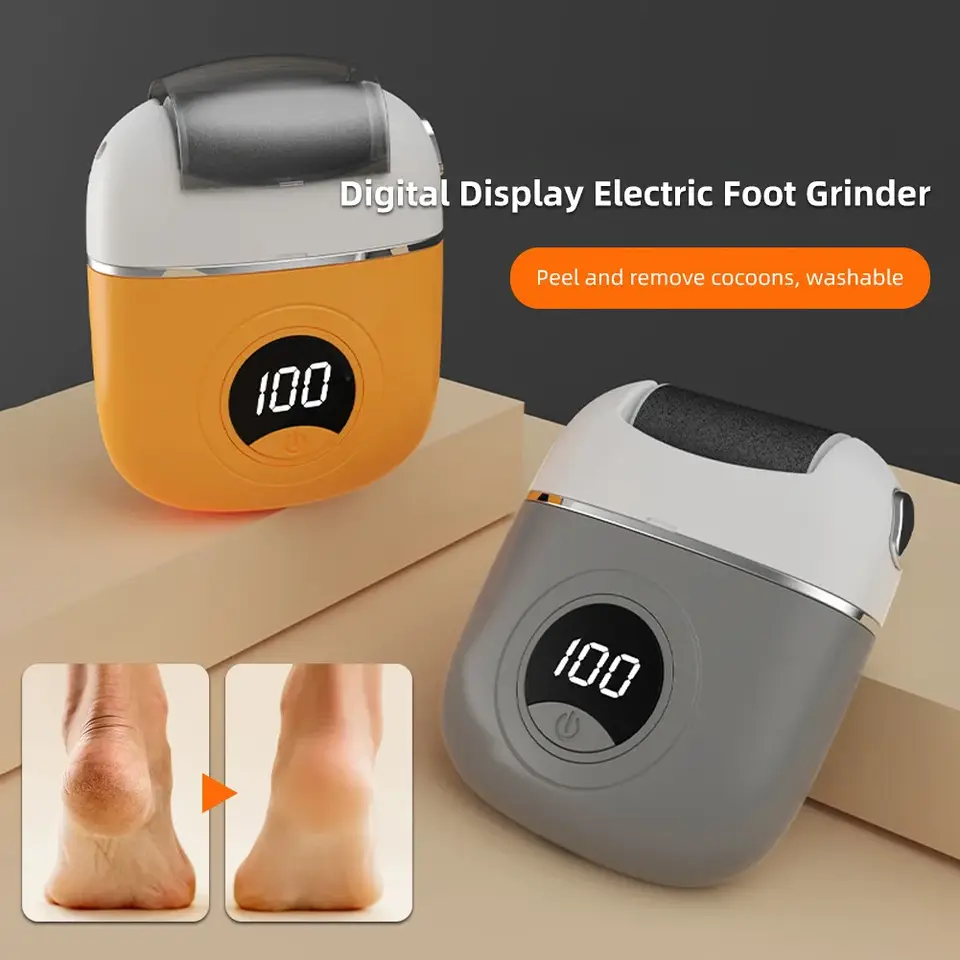 Electric Foot Sander Machine For Callus Removal And Heel Care.