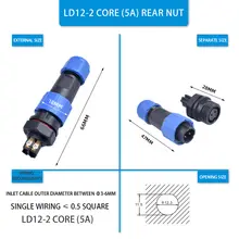 LD12 Rear Nut