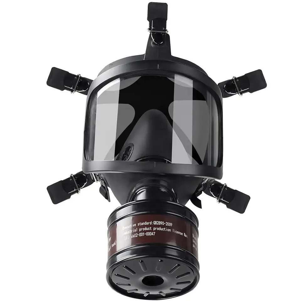 MF14 Gas Mask Irritating Chemical Dust Pollution Prevention Full Face ...