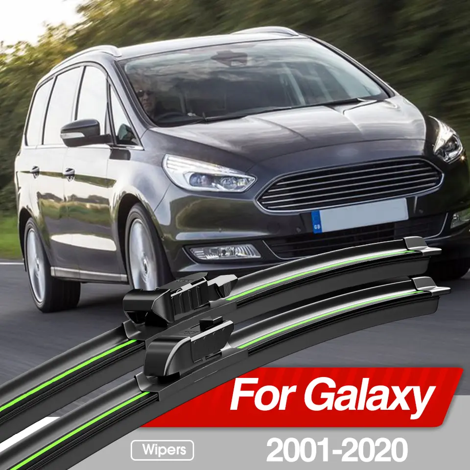 High-Quality 2-Pack Wiper Blades For Ford Galaxy Mk2-Mk4, 2001-2020.