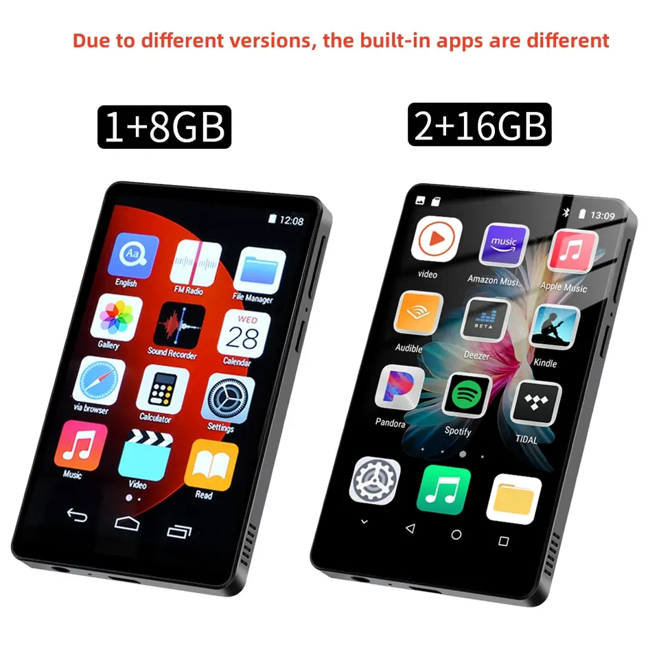 Explore Hi-Fi 4-Inch Mp4 Player With Bluetooth & Wifi. Listen To ...