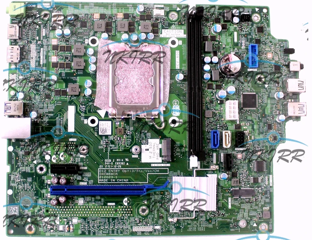 A motherboard for a Dell Inspiron 3910 computer. It is an entry-level ...