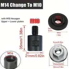 3pcs M14 change M10
