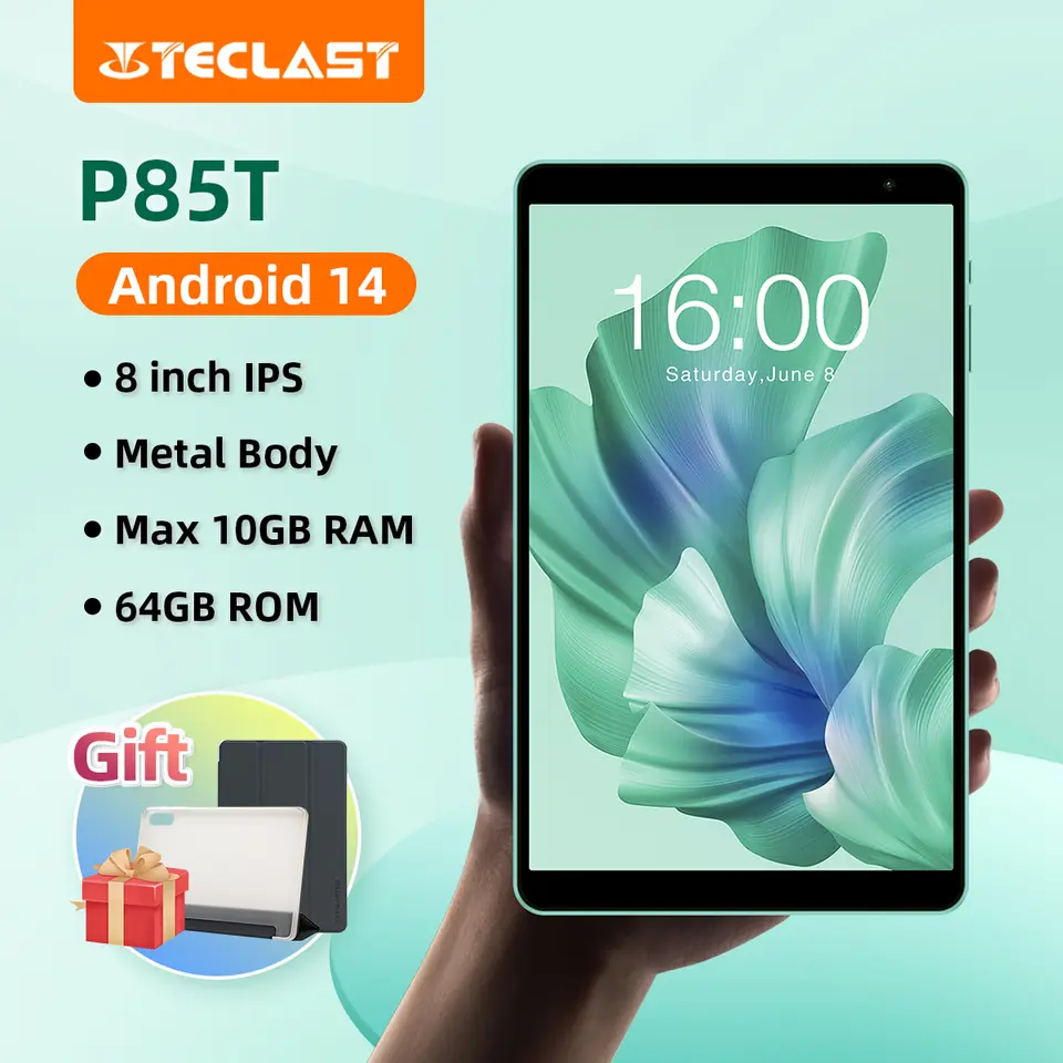 Discover The Teclast P85T – 8-Inch Powerhouse With 10Gb Ram & Metal Body!