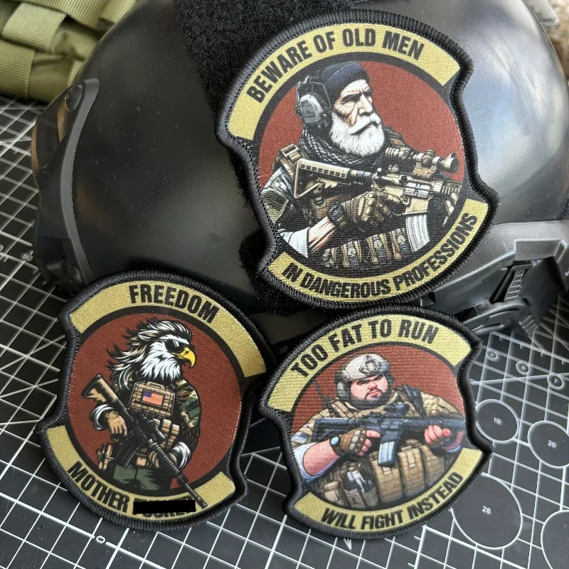 Army Soldier Tactical Patch M4 Rifleman Morale Badge Printing Patches ...