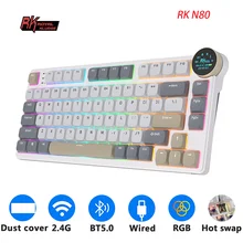 Discover The Royal Kludge Rk N80: Wireless 80% Rgb Backlit Keyboard ...