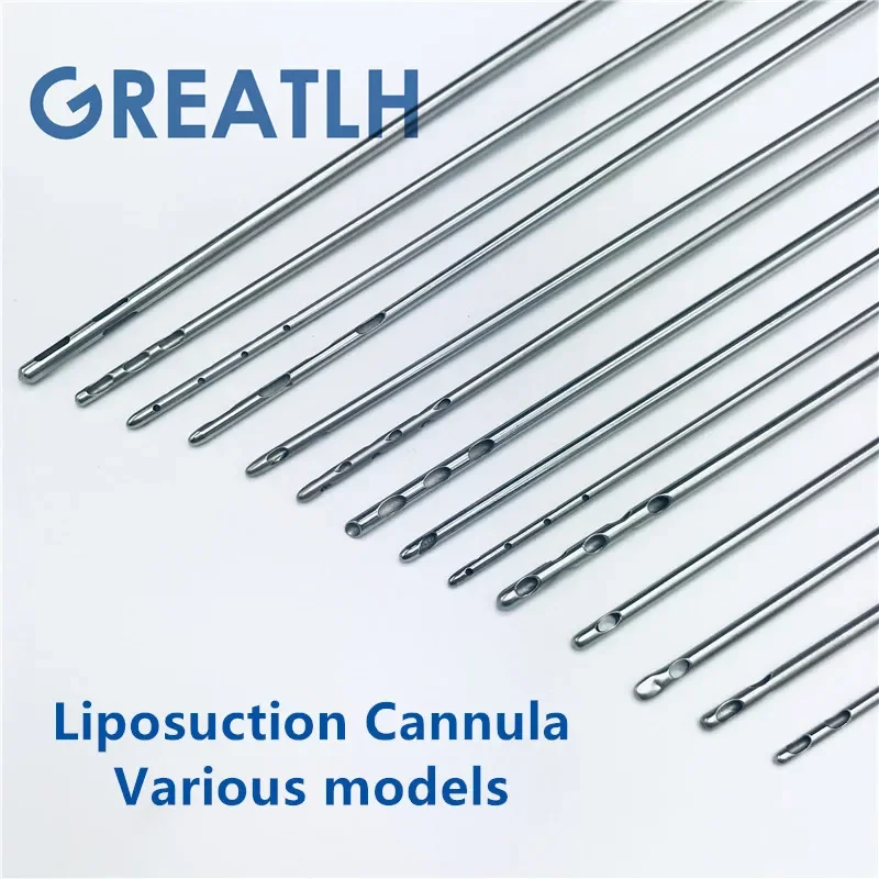 High quality Beauty Plastic Surgery Double Hole Inject Cannula Micro ...