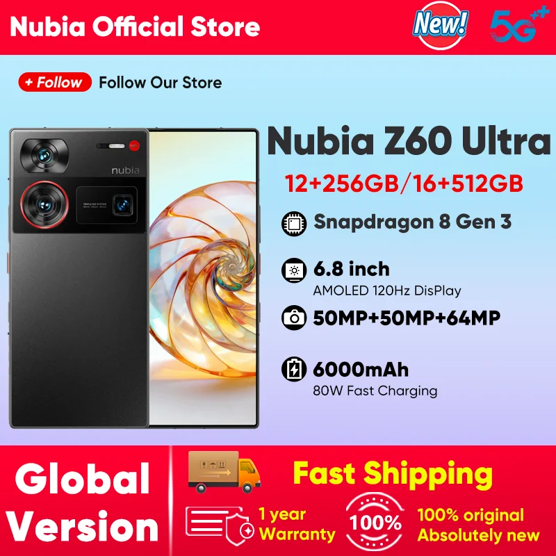 ZTE nubia Z60 Ultra - Full phone specifications