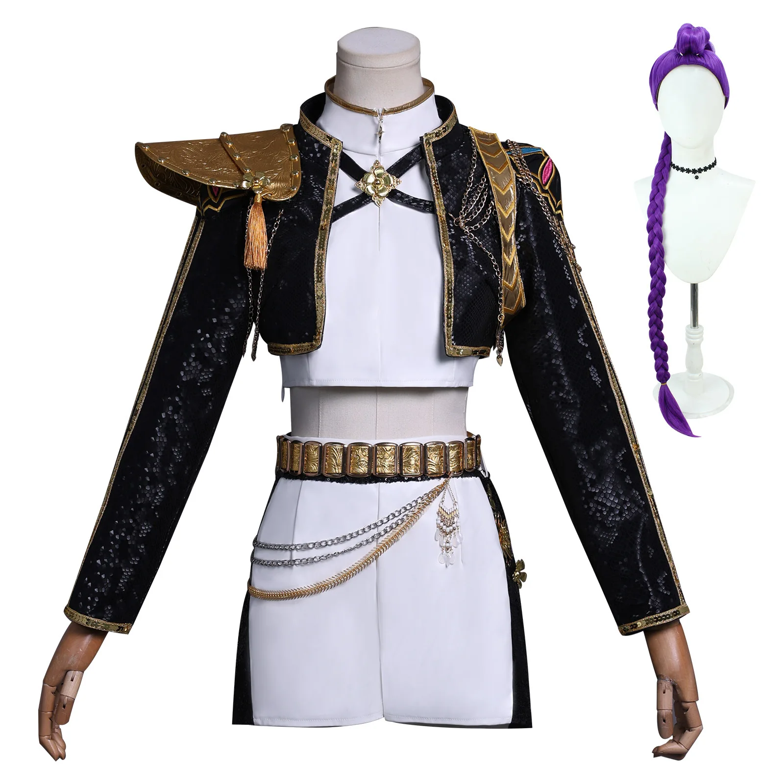 Golden KPop Demon Hunter Rumi Cosplay Wig and Suit – My Real Experience ...