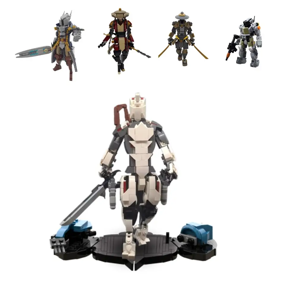 Moc Interstellars Warframed Mech Building Blocks For Kids, Creative Toy ...