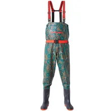 2025 Thickened Rain Pants Water Pants Half-body One-piece Fishing ...