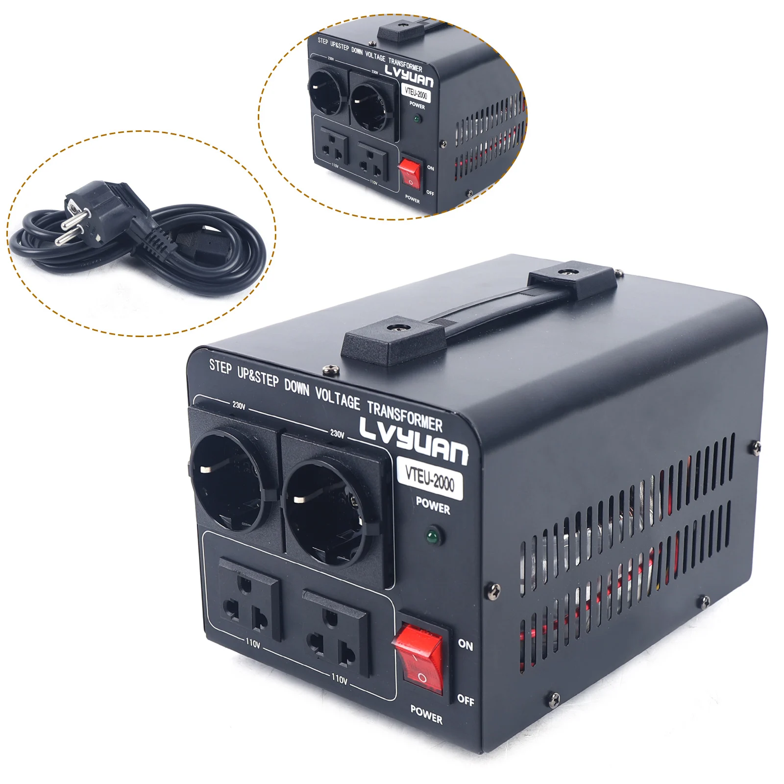 2000W 110V to 220V Transformer: Real-World Performance, Safety, and Use ...