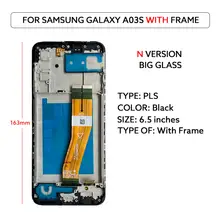 For Samsung Galaxy A03s LCD Display Screen 6.5" A037F A037M A037G A037W ...