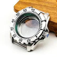 44mm modified Seiko Red Monster Watch Case SRP601 NH35 Case fits 7s26 ...