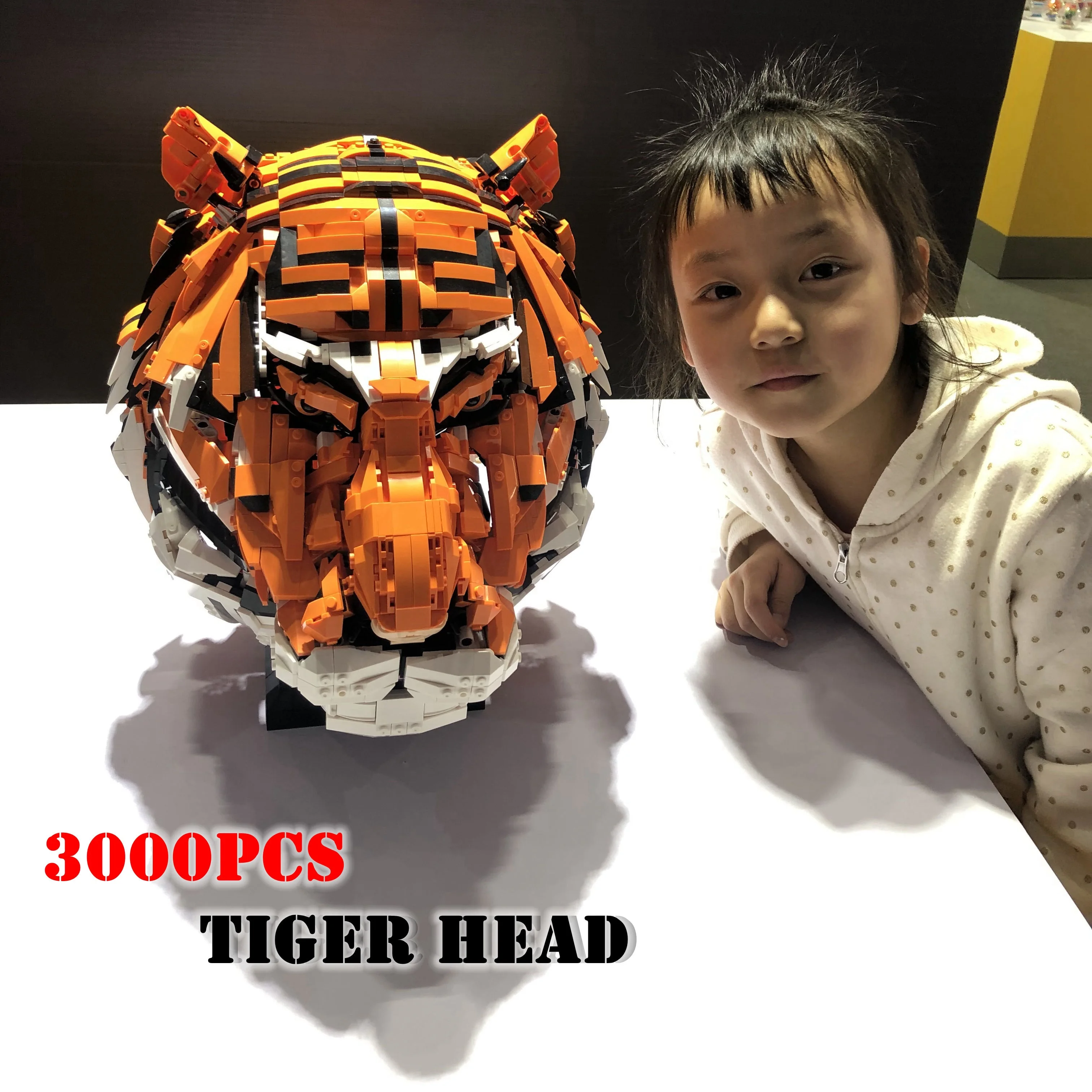Creative Tiger Zodiac Building Blocks For Boys, 3000+Pcs Assembly Fun