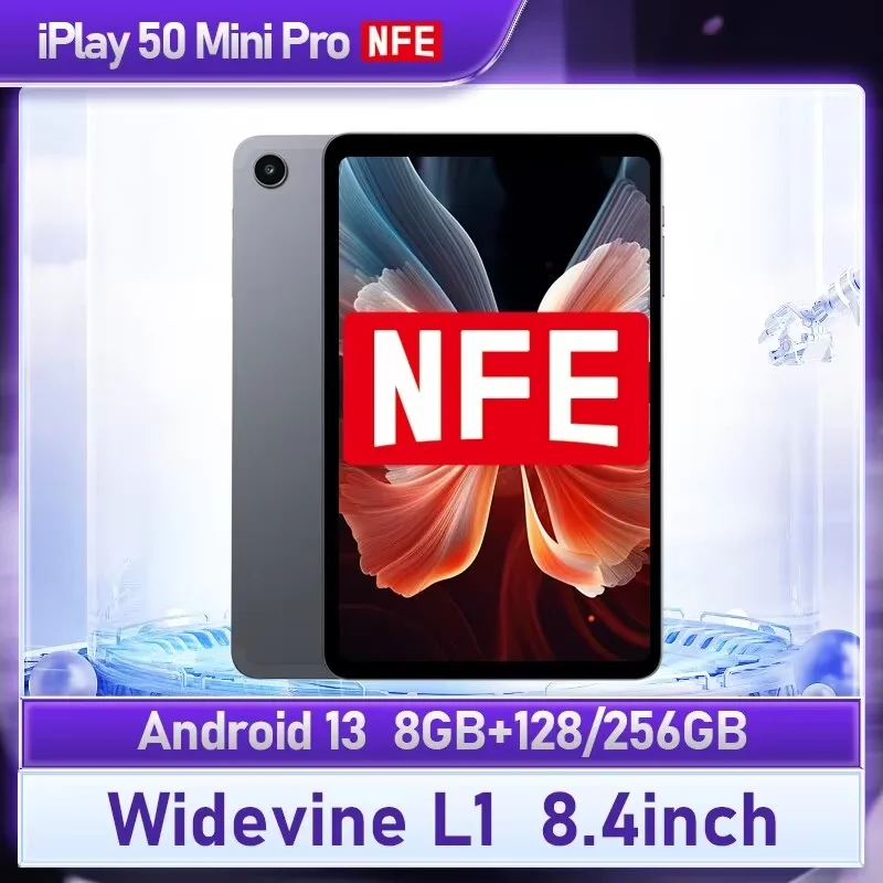 Alldocube Iplay50 Mini Pro Tablet, Netflix L1 8.4" Android 13, 8Gb Ram, 128/256Gb Rom